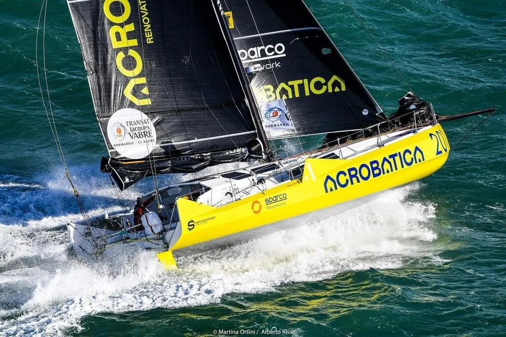 Voile. Nouveau record des 24 h en Class40 battu par Acrobatica sur la ...
