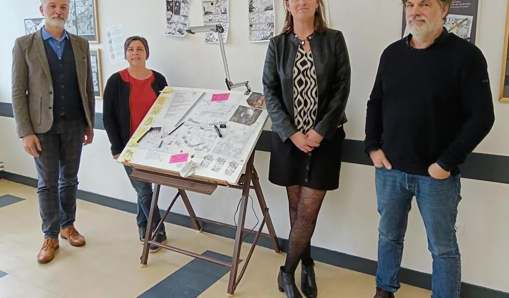 Au collège Penanros de Pont-Aven, une classe arts plastiques verra le ...