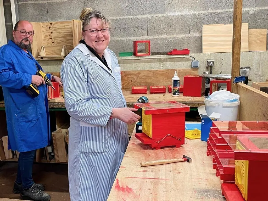 « On pense doubler les ventes » : à Port-Brillet, le piège à frelons ...