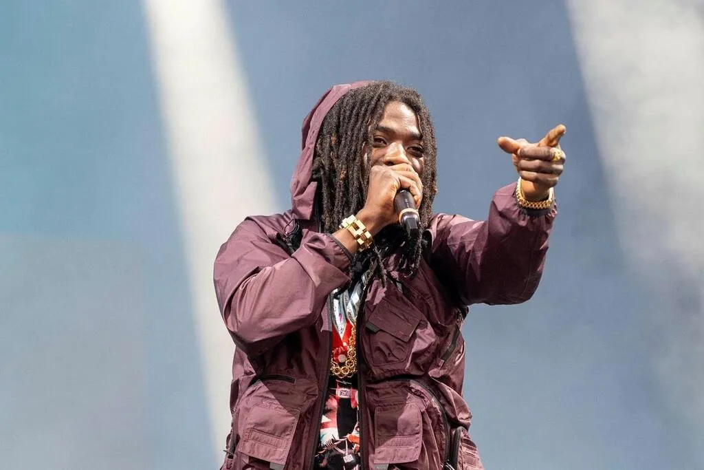 Le rappeur Gazo, tête d’affiche du festival de musique Rave Park les 4 ...