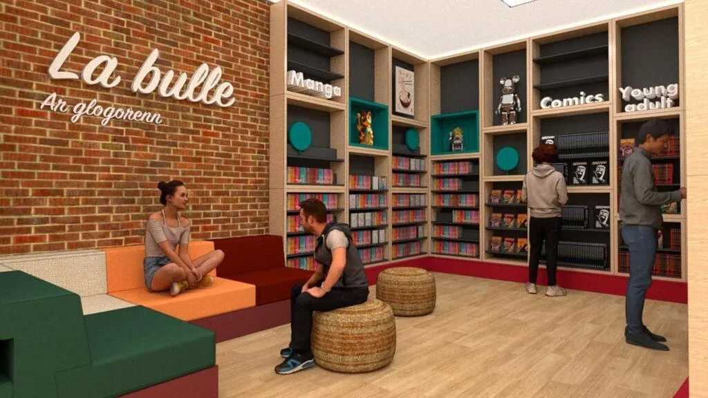 La médiathèque de Landerneau va s’offrir une cure de jeunesse - Quimper.maville.com