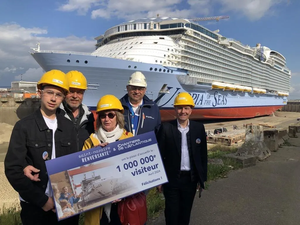 Thomas, 14 ans, est le millionième visiteur des Chantiers de l ...