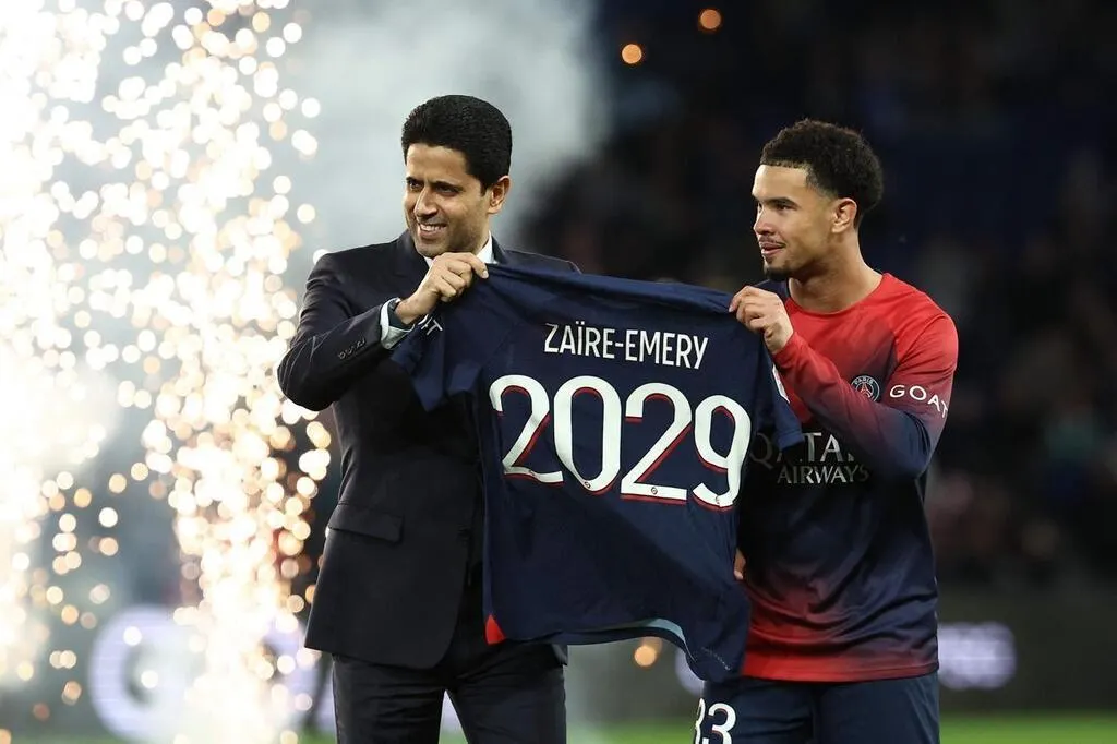 Le PSG officialise la prolongation de Warren Zaïre-Emery jusqu’en 2029, avant le match face au ...