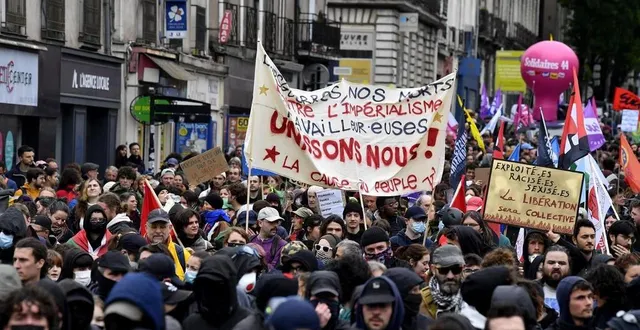 REPORTAGE. 1er-Mai à Nantes, le retour de l’internationalisme dans le ...