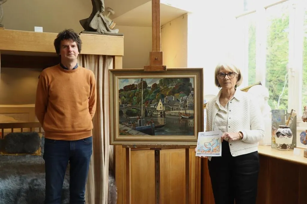 Licorne, fontaine, pêcheurs… L’eau offre une immersion dans l’œuvre d ...