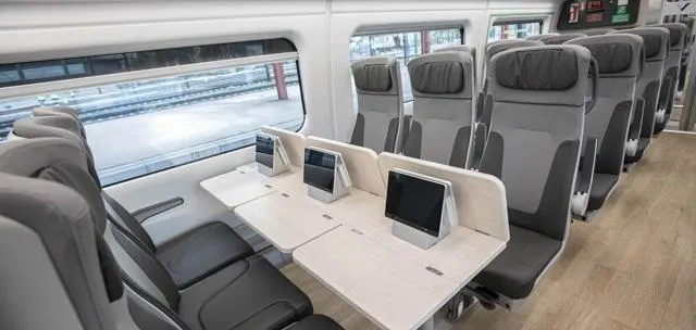 Train : des TGV équipés d’écrans tactiles individuels sur le Paris-Lyon ...