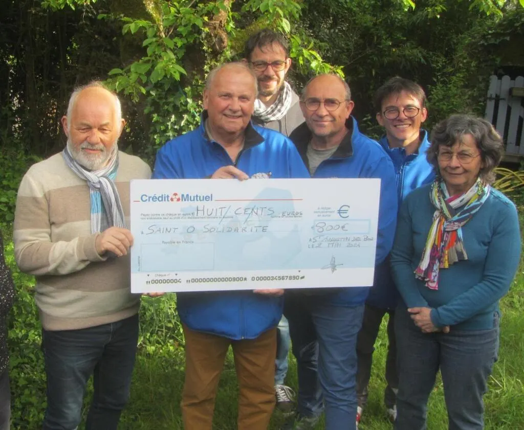 Saint-Augustin-des-Bois. La compagnie Jugaad remet 800 € à Saint’O ...