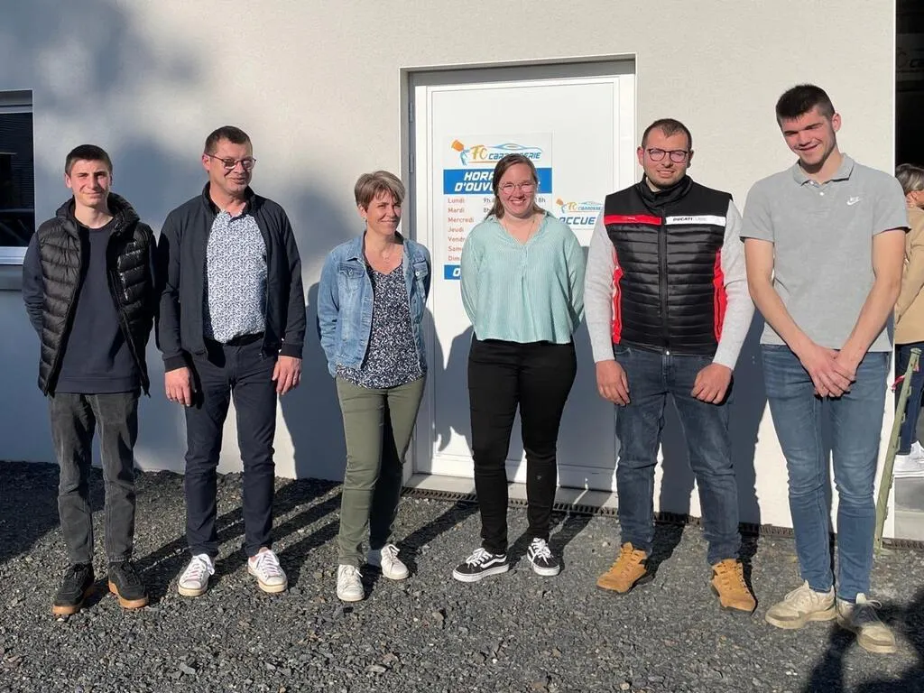 À Marigny-le-Lozon, FC Carrosserie inaugure son nouvel atelier - Saint ...