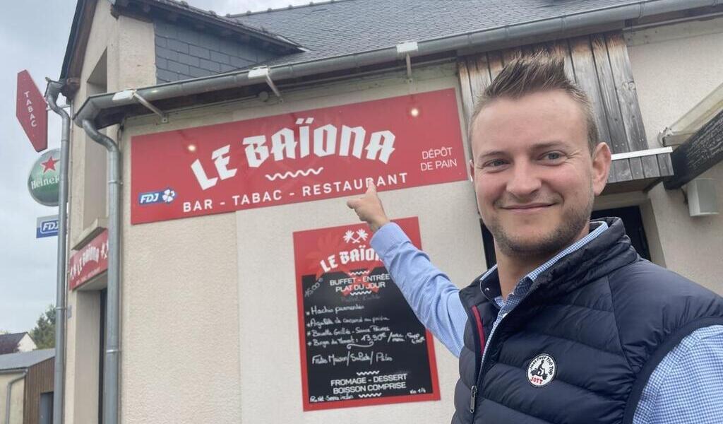 Dans cette petite commune bretonne, le patron du seul commerce a lancé ... Dans cette petite commune bretonne, le patron du seul commerce a lancé ...