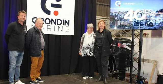 Grondin Marine fête ses 40 ans d’activité au port du Bec à Bouin - La ...