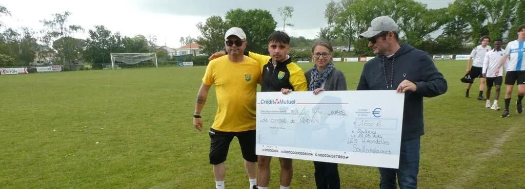 Soullans. 1 600 € pour l’association Le combat de Quentin - Les Sables ...