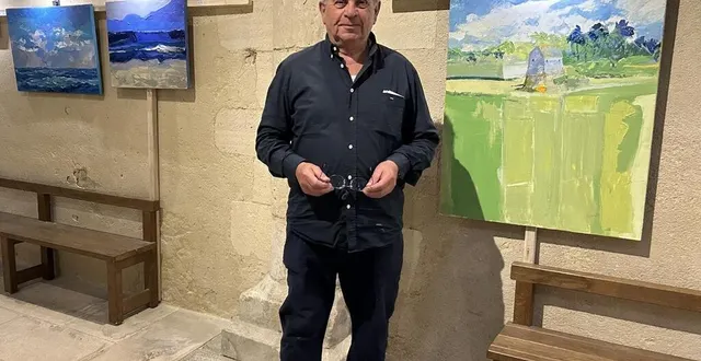 Le peintre Renato Simoni expose ses « Couleurs de Lessay » - Granville ...