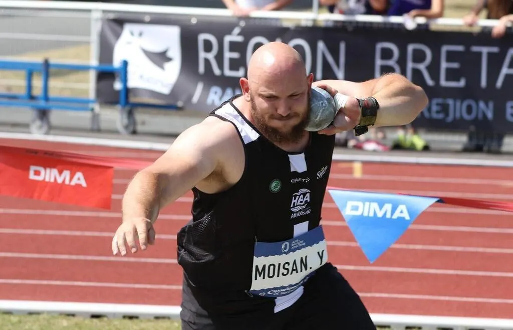 Athlétisme. Un record de lancer de poids est tombé, Yann Moisan veut « le rendre intouchable ...