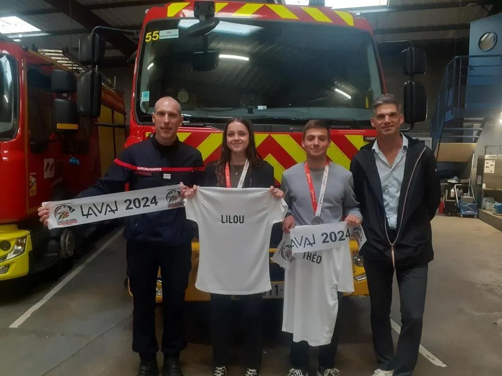 « On est très fiers de les compter parmi nous » : deux pompiers mis à l ...