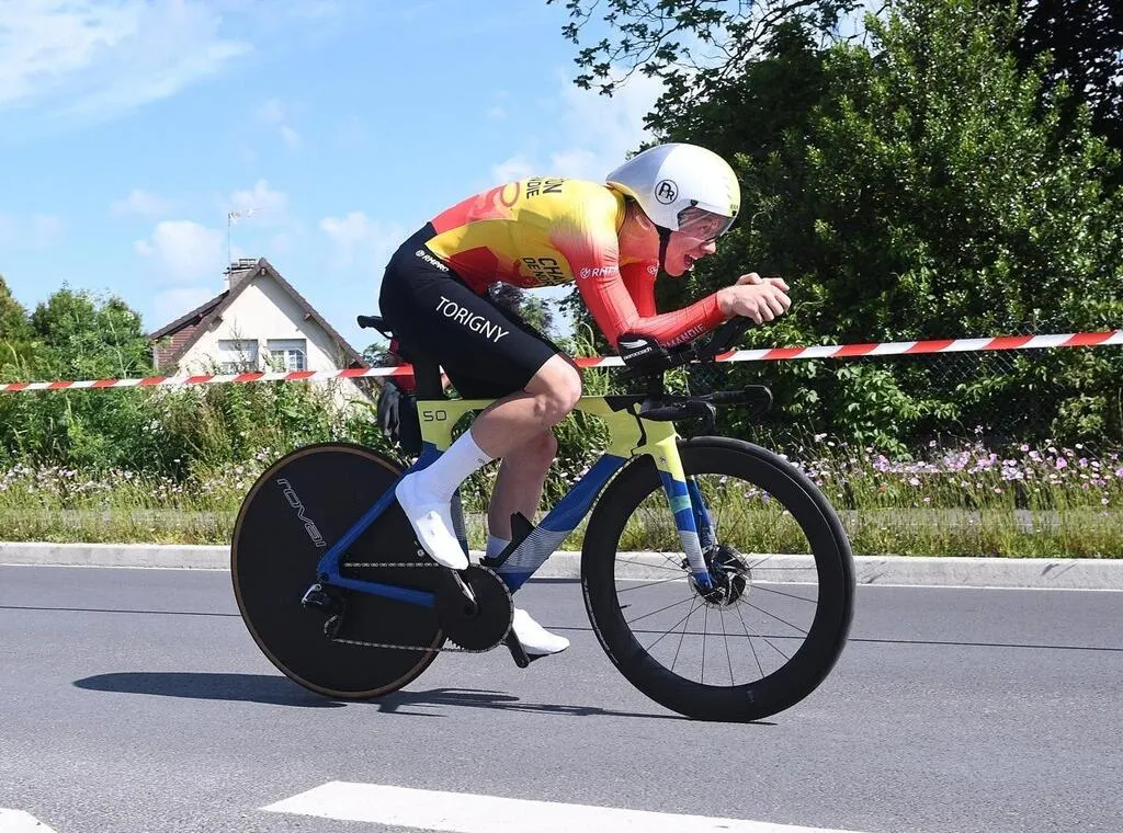 Tour de la Manche. Julien Jamot affole le chrono à plus de 51km/h sur ...