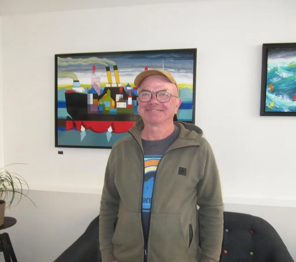 Le Faou. Édouard Cribier peint « environ 100 toiles par an » - Brest ...