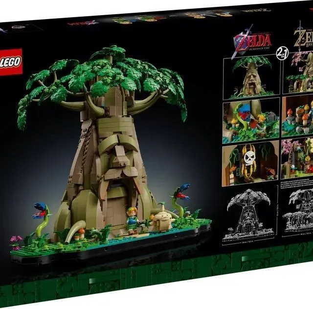 Un premier Lego The Legend of Zelda est annoncé : l’Arbre Mojo de ...