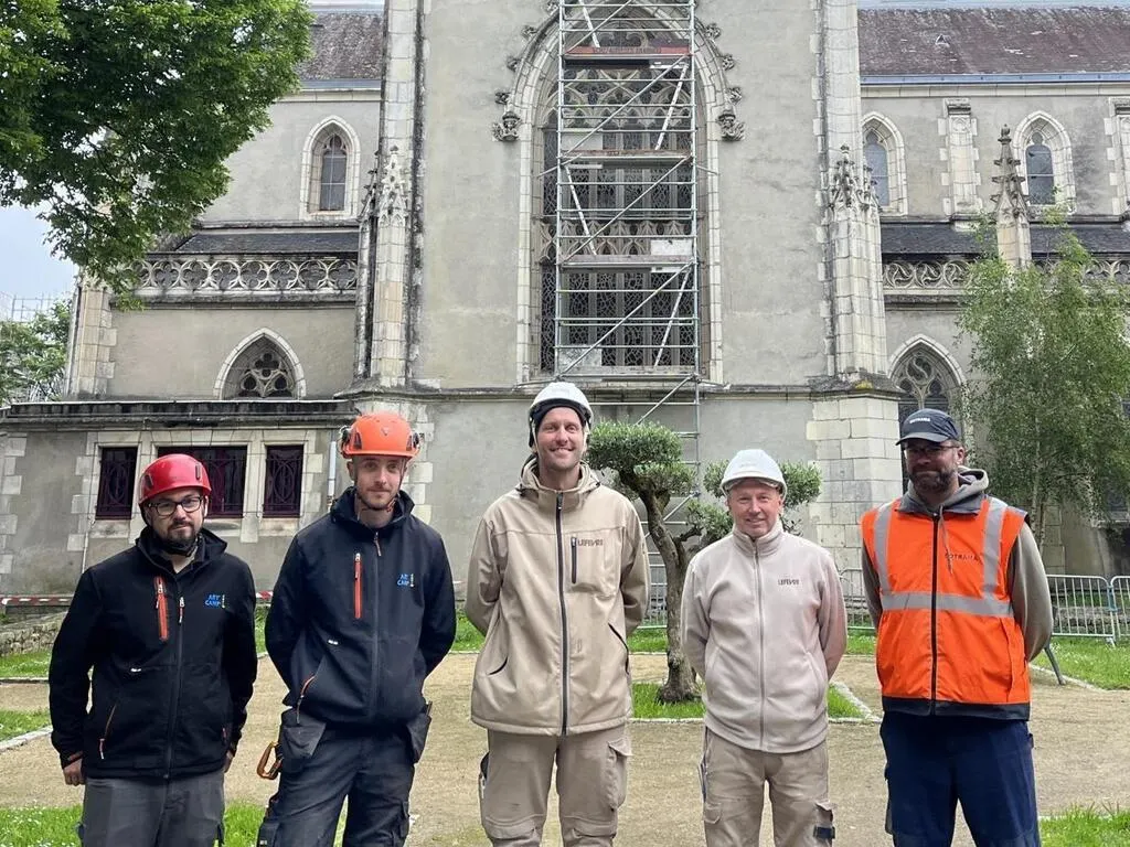 REPORTAGE. A Lorient, les anges de l’église de Kerentrech prennent leur ...