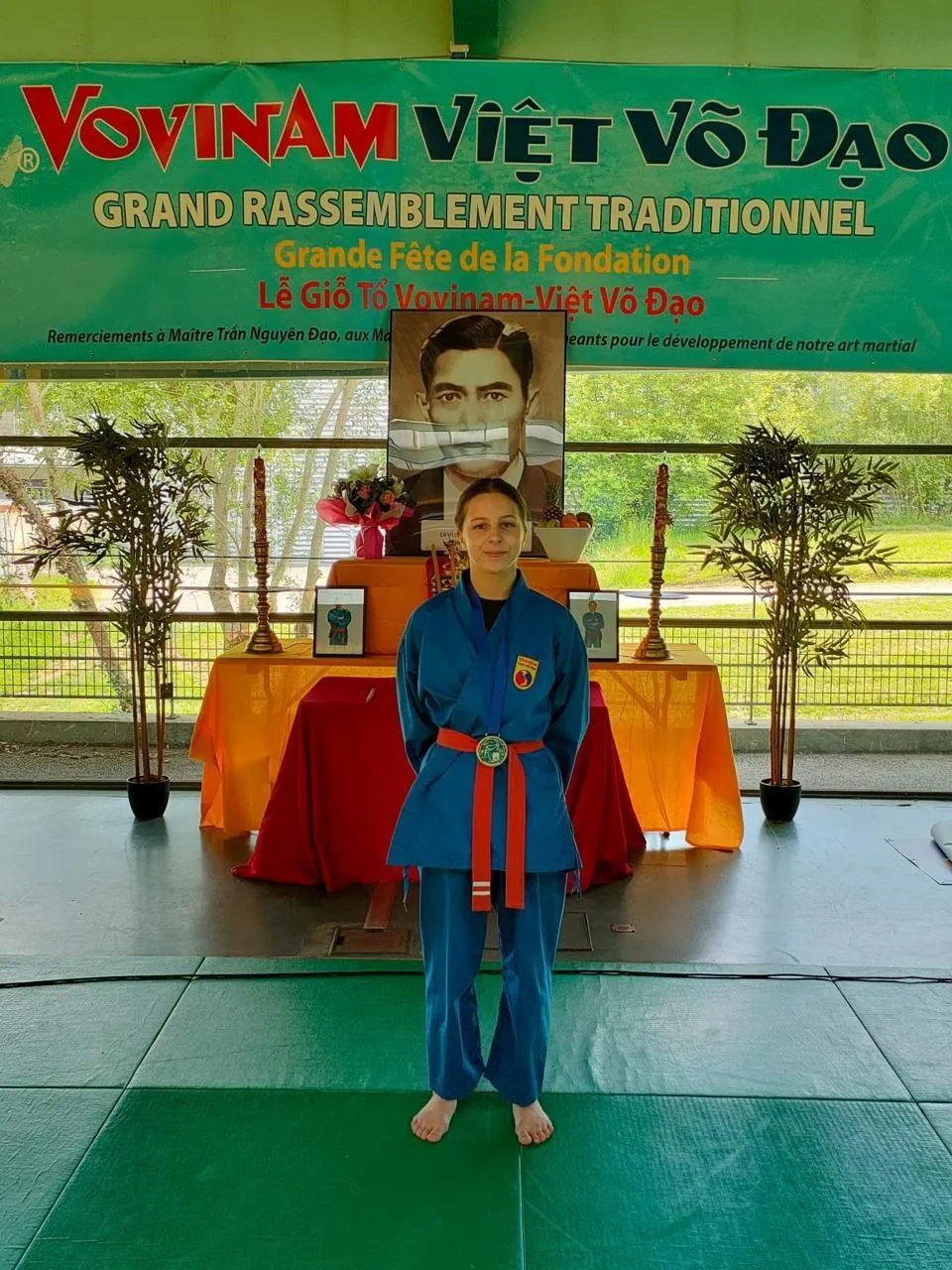 La Bédéenne Elisa Bossard vice-championne d’Europe de viet vo dao, art martial vietnamien ...