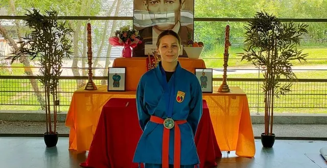 La Bédéenne Elisa Bossard vice-championne d’Europe de viet vo dao, art martial vietnamien ...