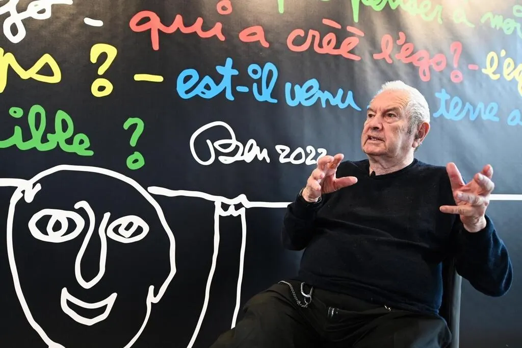 Disparition : Ben, l’artiste qui peignait partout - Vitré.maville.com