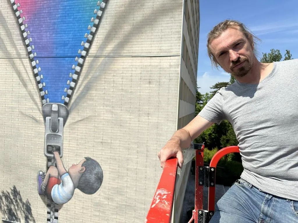 La rue l’inspire, le street-artiste Seth fait voyager Le Mans - Le Mans ...