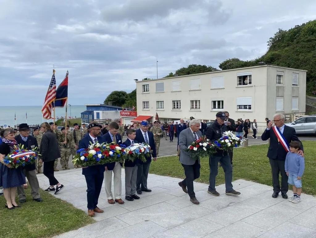 Vierville-sur-Mer. « Pensons aujourd’hui à ces soldats qui ont débarqué ...