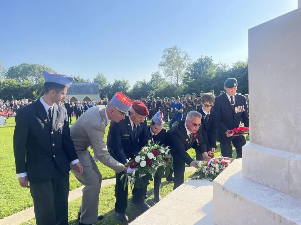 80e anniversaire du Débarquement. Un vibrant hommage au commando ...