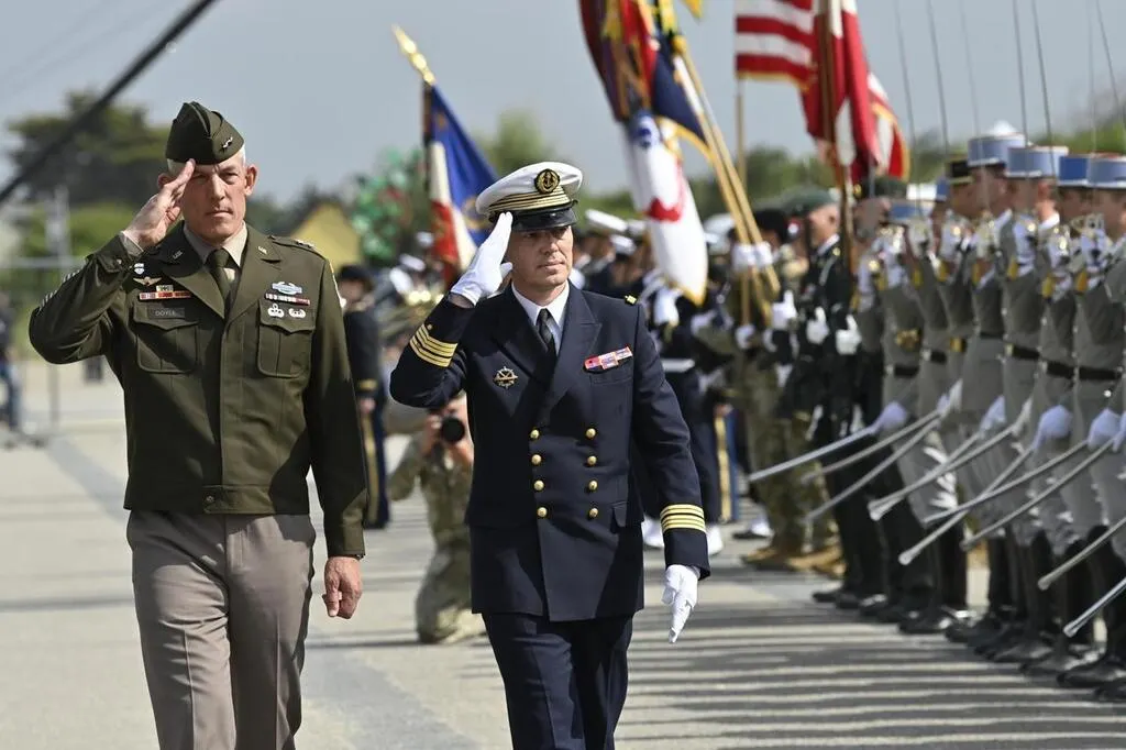 80 ans du Débarquement. Depuis Utah Beach, les autorités américaines ...