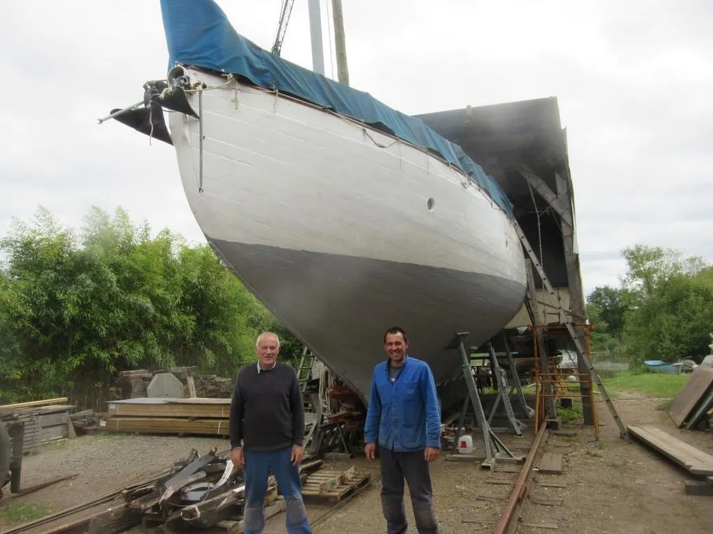 Le chantier Fouchard Couëron perpétue les bateaux en bois - Saint ...