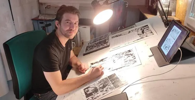 Bande dessinée. Près de Cholet, Valentin Sécher croque des univers de ...