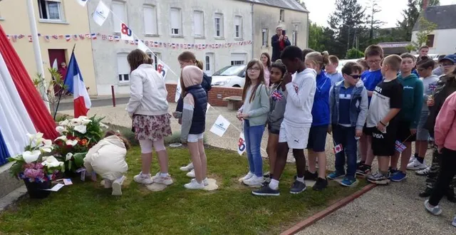 Saint-Jean-de-Daye. 62 écoliers rendent hommage aux Libérateurs - Saint ...
