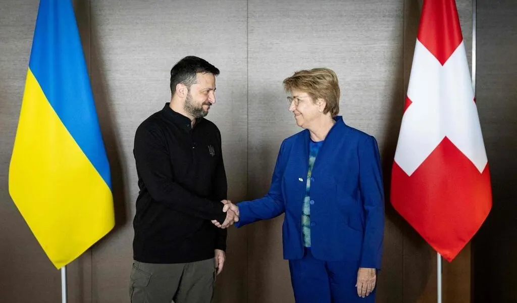 En Suisse, deux jours de sommet pour la paix en Ukraine avec des ...