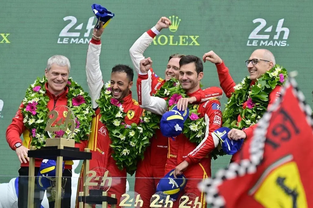 24H du Mans 2024. Ferrari, voyage au bout de la pluie . Sport - Le Mans ...