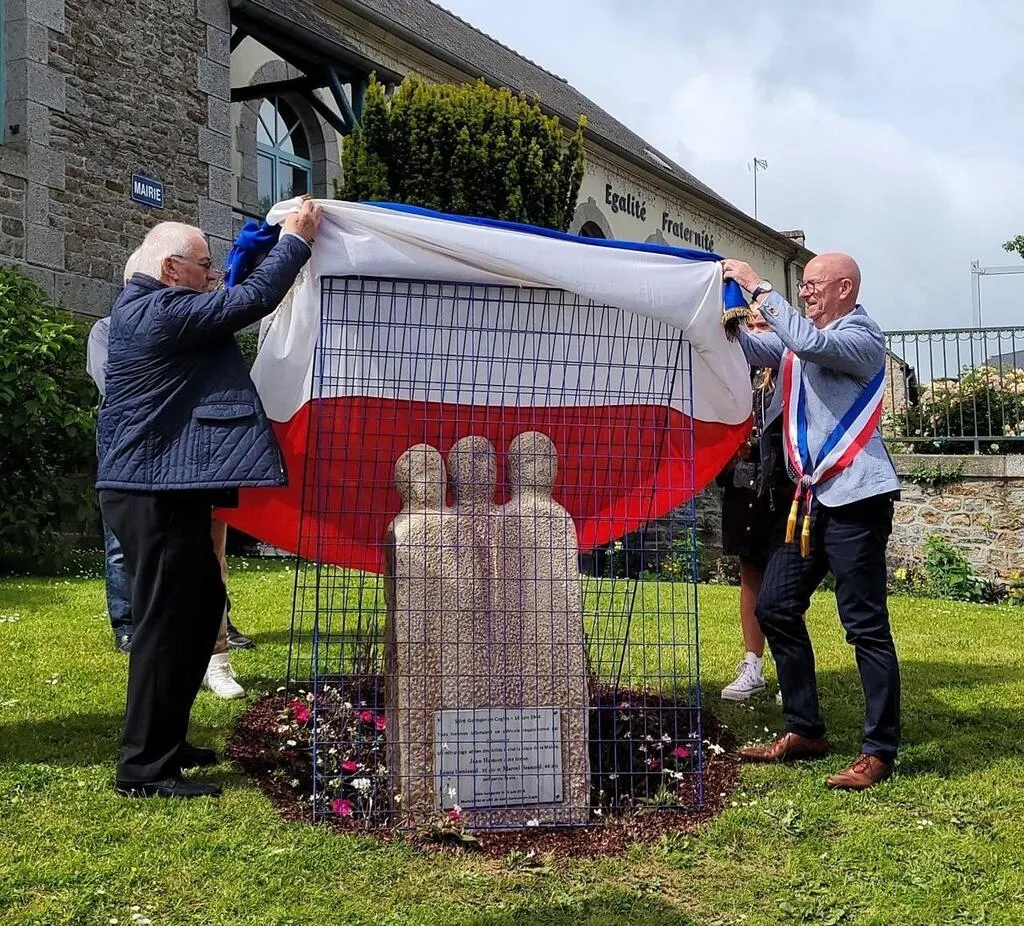 Près de Fougères. Un hommage rendu à Marcel Besnard et Louis Denizard ...