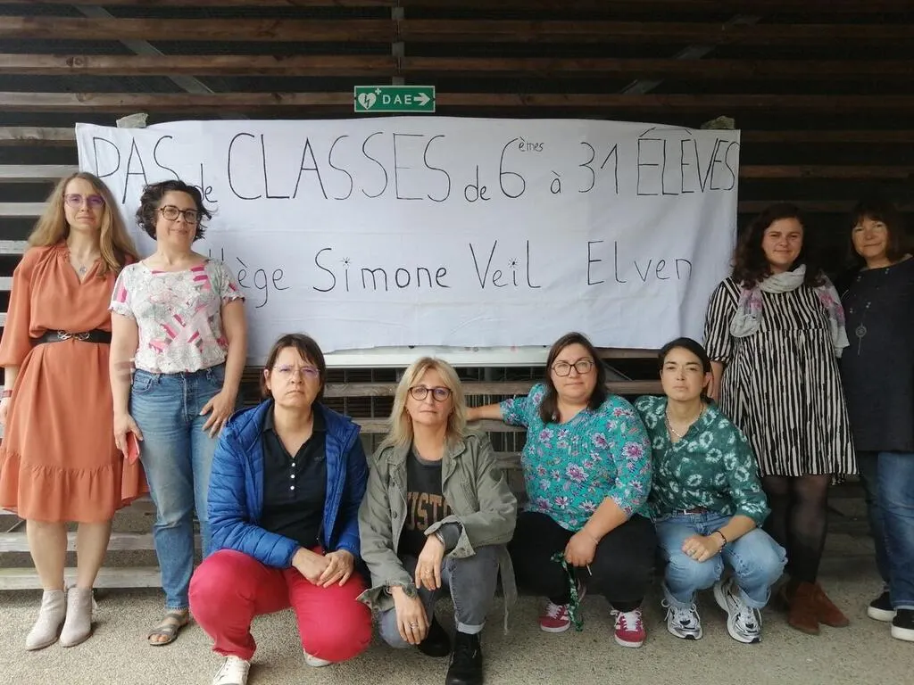 À Elven, ces enseignants se mobilisent contre des classes de 6e ...