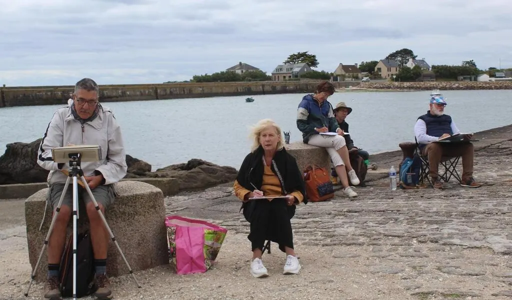 Une escale de dessins en extérieur dans le Val-de-Saire pour les Urban ...