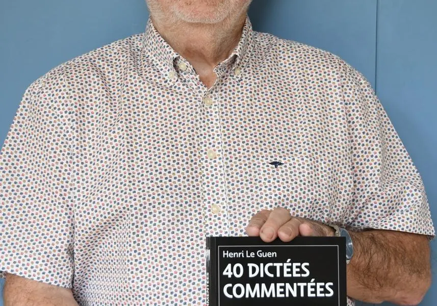 Bourg-Blanc. Henri Le Guen publie le recueil « 40 dictées commentées ...