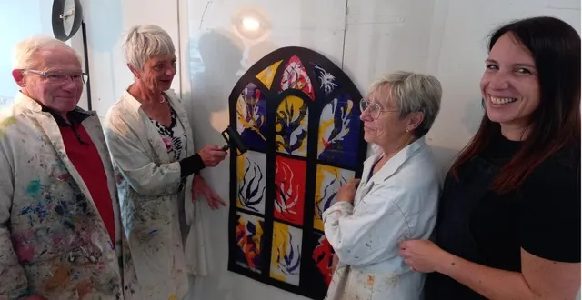 Concarneau. L’atelier gravure du Rouz réhabilite le vitrail - Brest.maville.com