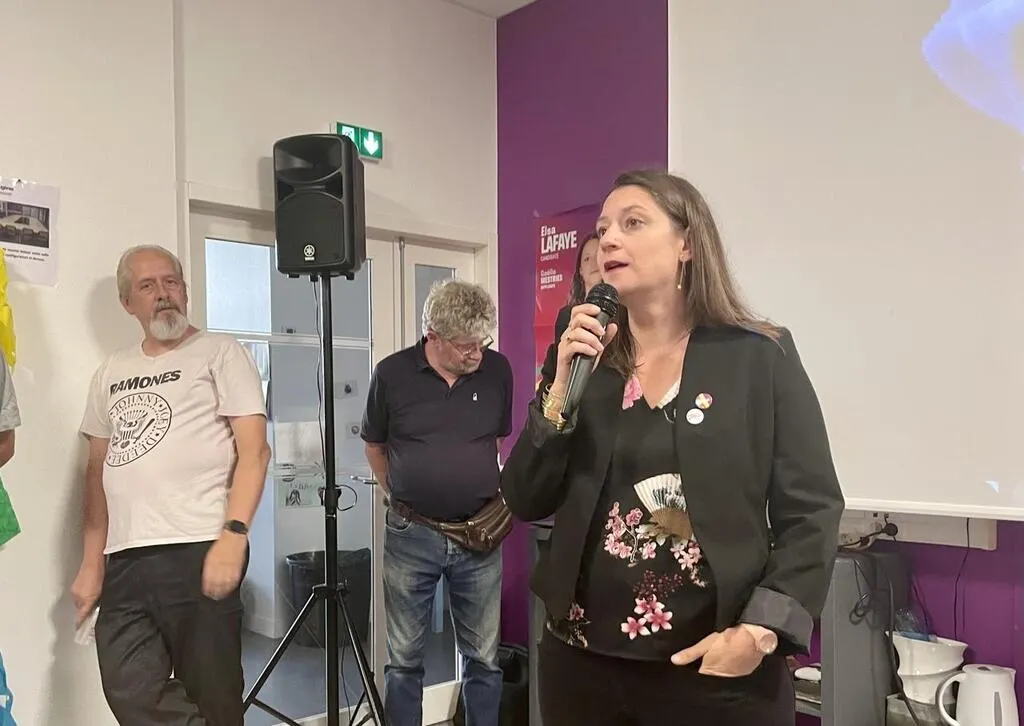 Législatives à Fougères : qualifiée pour le second tour, Elsa Lafaye ...