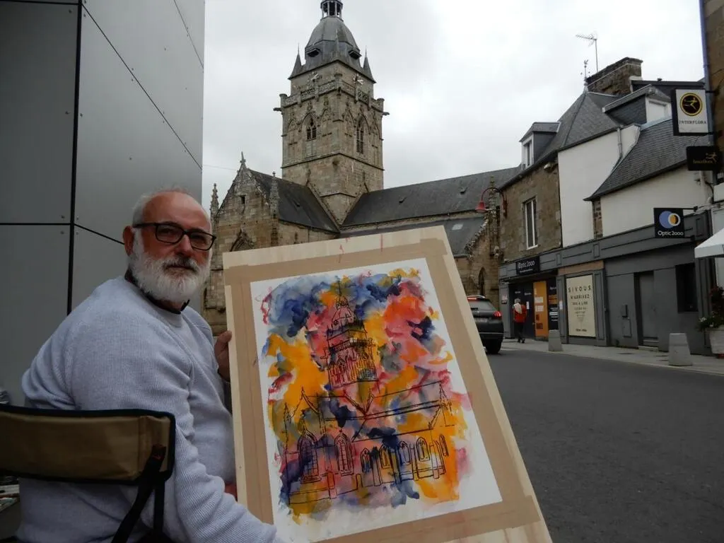 Vingt peintres dans la rue dimanche à Villedieu-les-Poêles-Rouffigny ...
