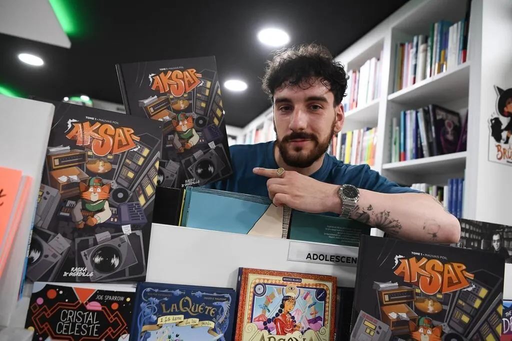 Le Youtubeur angevin Raska s’offre une bande dessinée - Angers.maville.com