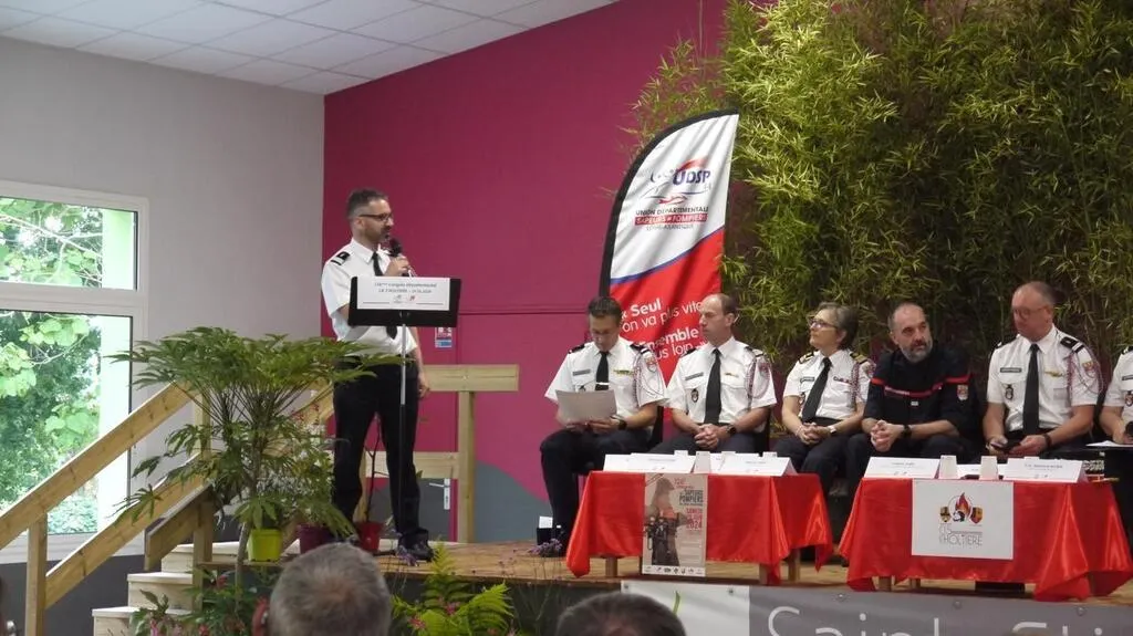 Olivier Baril, chef de la caserne de la Choltière, passe la main ...