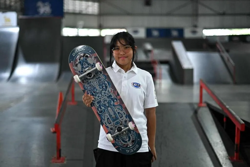 JO 2024. La skateuse thaïlandaise Vareeraya Sukasem disputera les Jeux ...