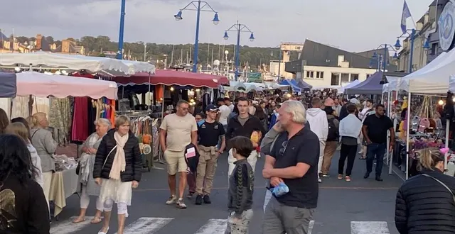 Port-en-Bessin-Huppain. Marché nocturne et feu d’artifice - Trouville-Deauville.maville.com