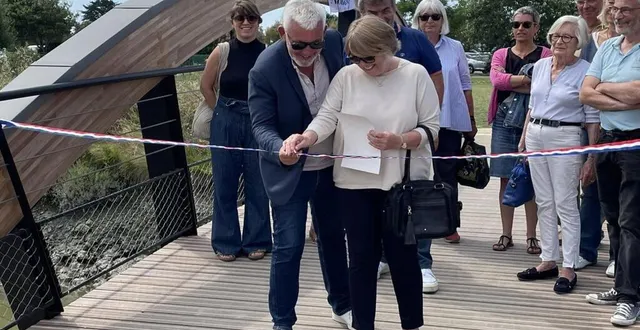 Noirmoutier-en-l'Île. Inauguration de la passerelle Jean-Charles-Léger ...