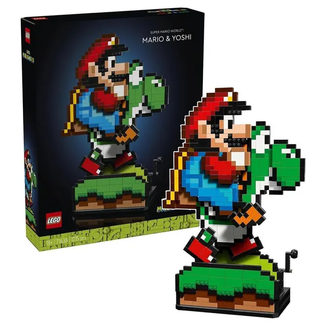 Lego propose un nouveau set en hommage à Super Mario World, et il est ...