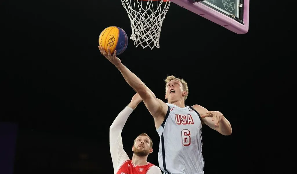 VIDÉO. JO 2024 - Basket 3x3 : un Américain rend hommage à son père avec ...