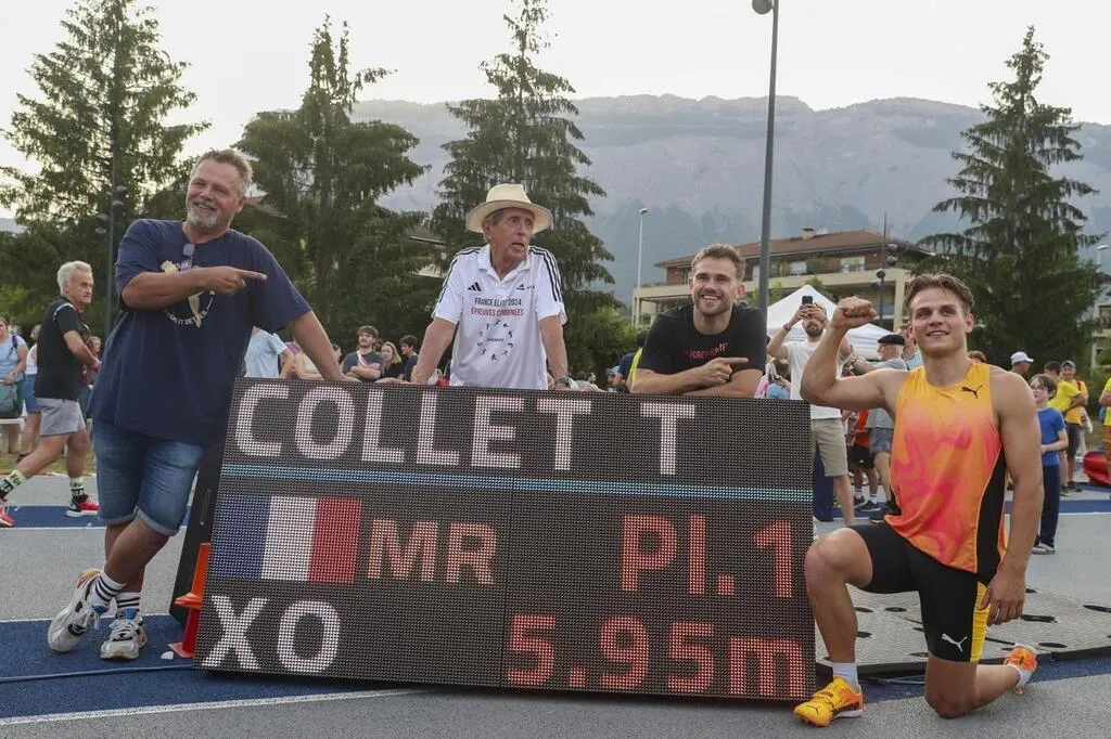 JO 2024 - Athlétisme. Thibaut Collet, la perche, une histoire de famille . Sport - Saint-Brieuc ...