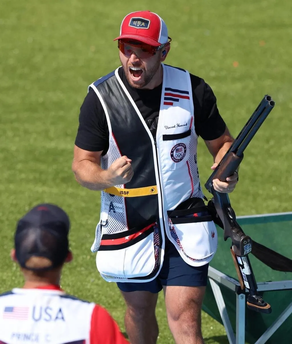 JO 2024 - tir. Vincent Hancock remporte son quatrième titre olympique ...